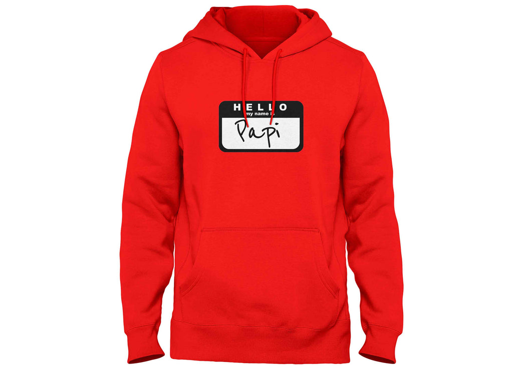 Hello My Name Is Papi Hoodie – Head Crack NYC