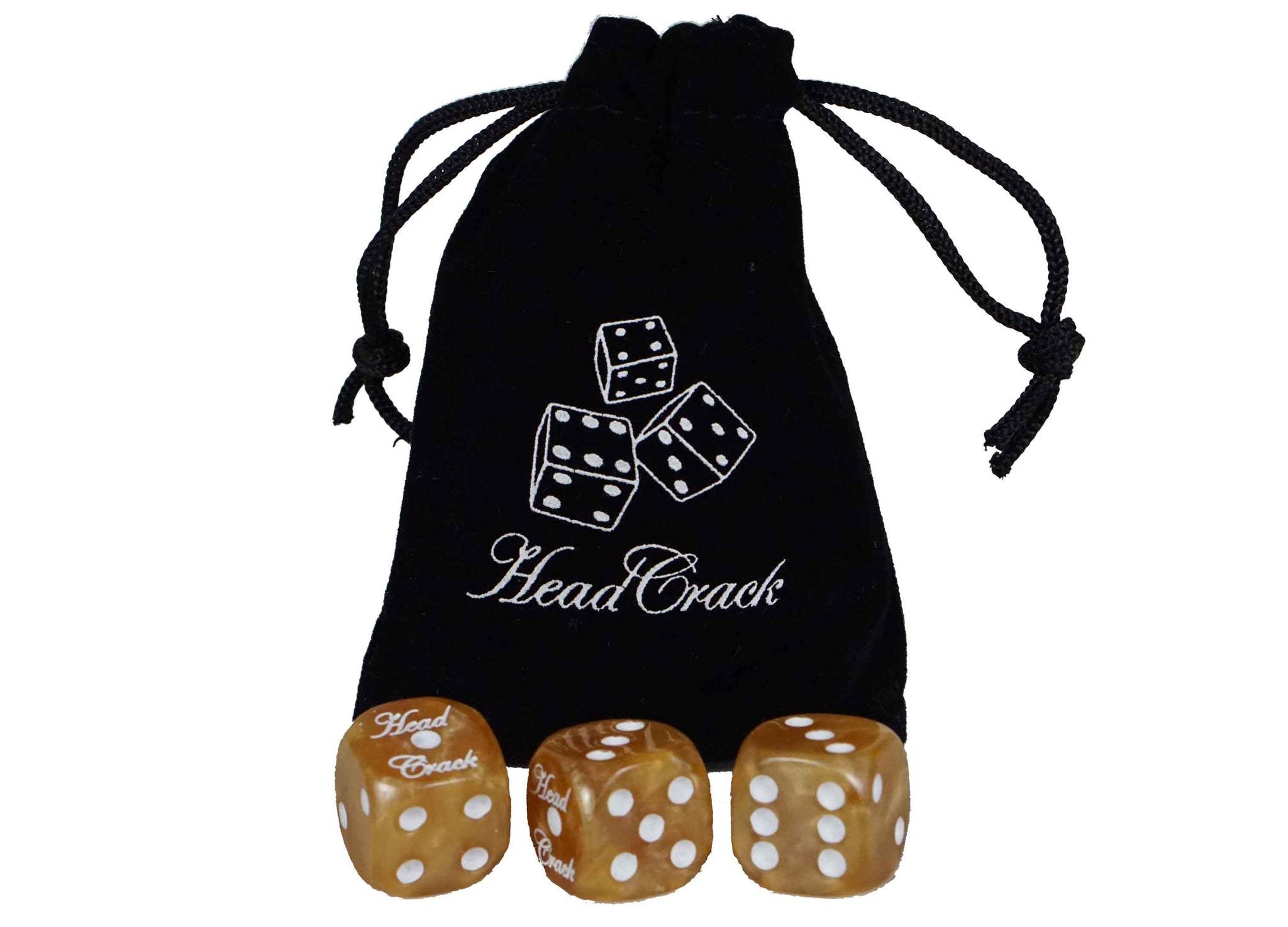Novelty Dice | Cee-Lo Dice | Head Crack Dice Set - Head Crack NYC